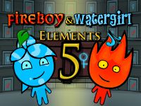 FireBoy and WaterGirl 5 Elements - free to play for two players