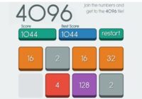 4096 Game - play merge numbers online, for free